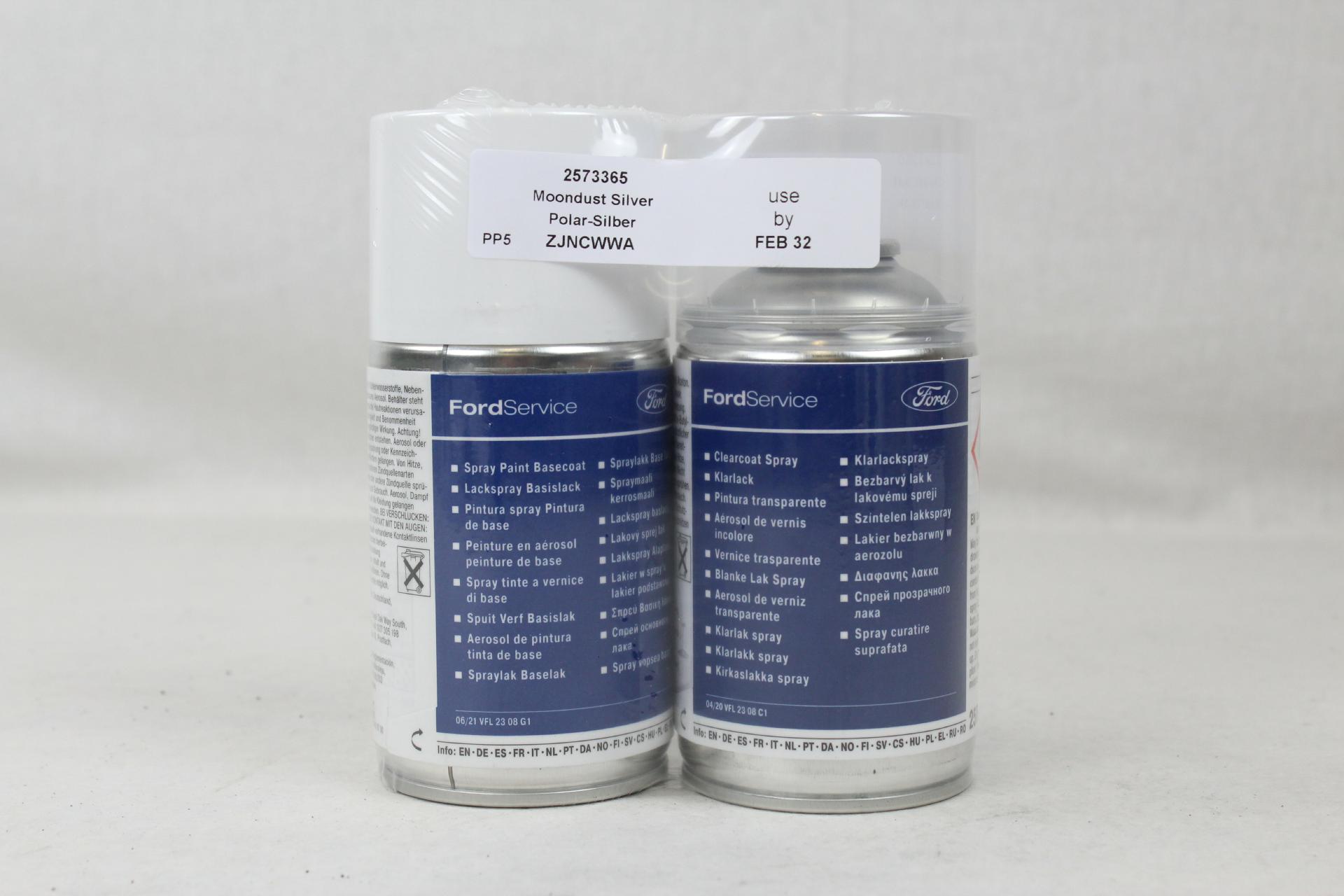 Autolack Polar Silber Metallic + 1K Klarlack je 250ml | KFZ-Teileprofi